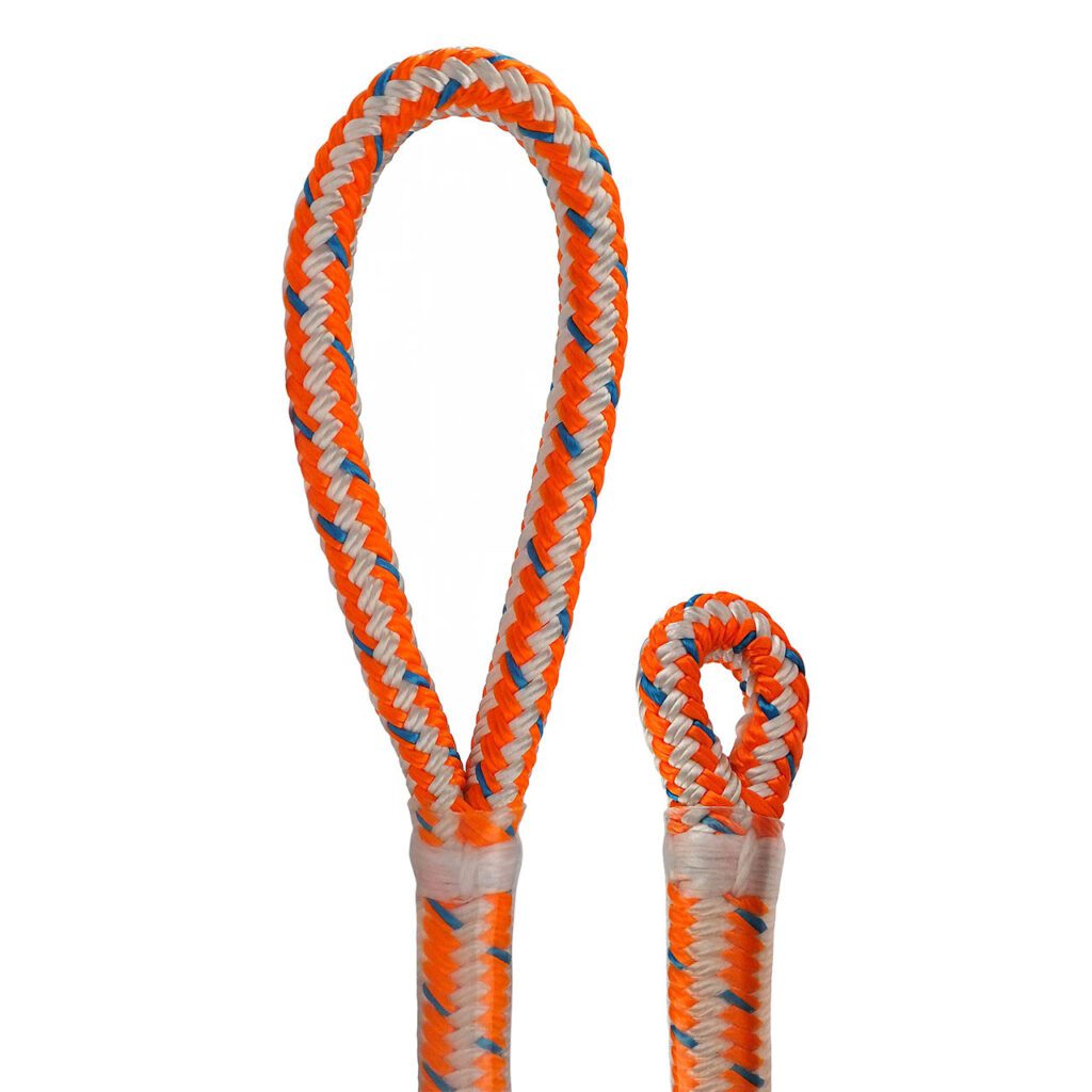 PELICAN ROPE 1/2" - Orange Arborist Split Tail | Tree Tools USA