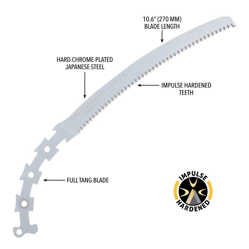 Silky Tsurugi Curve Hand Saw 270mm | Tree Tools USA